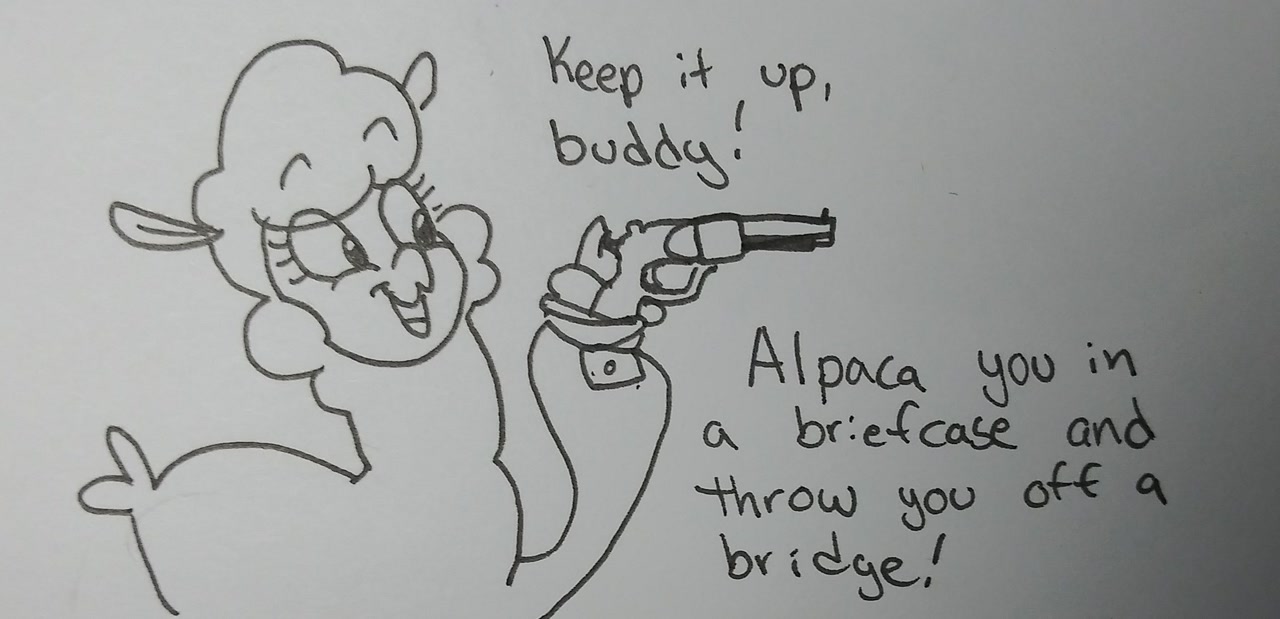 #2964754 - safe, artist:pony quarantine, paprika (tfh), alpaca, them's ...