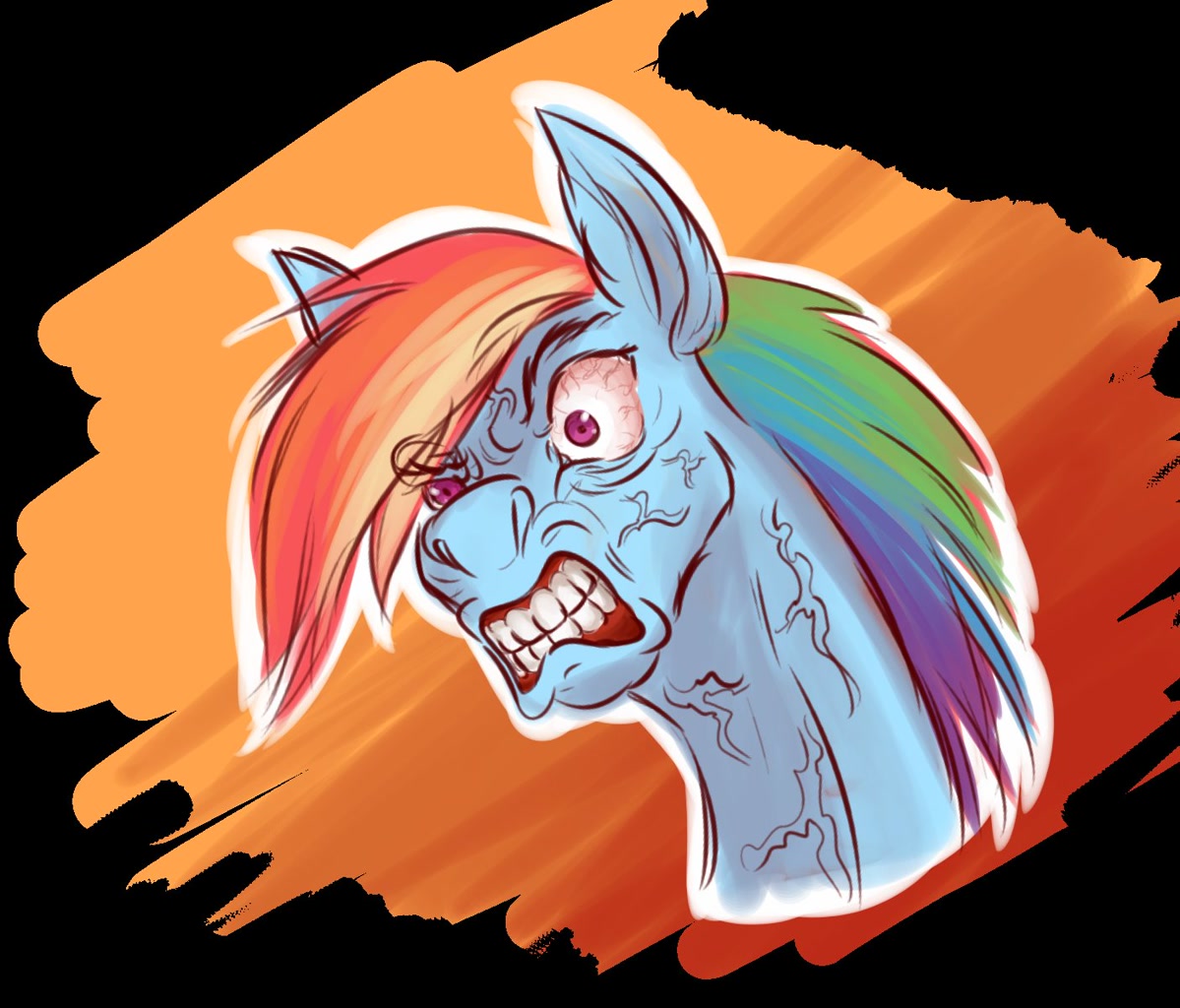 #2965127 - safe, artist:thescornfulreptilian, rainbow dash, pony, g4 ...