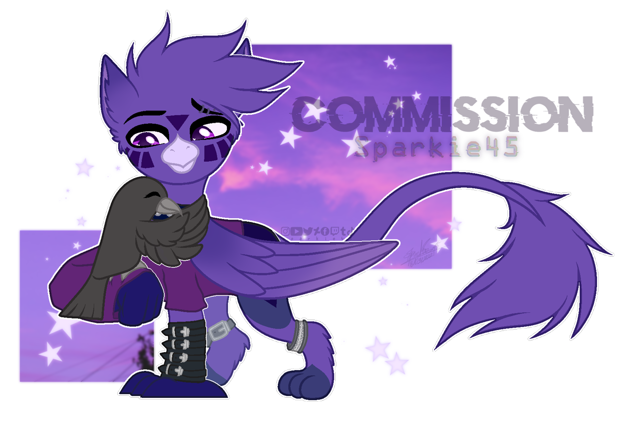 #2965747 - safe, artist:sparkie45, oc, oc only, oc:katar griffin, griffon, base used, commission ...