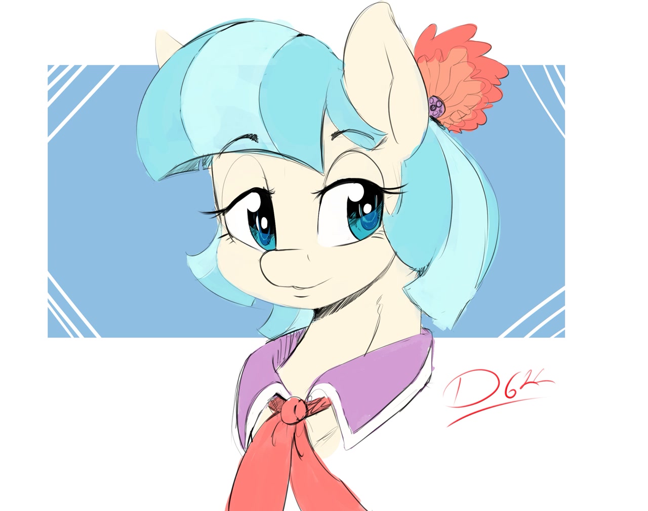 #2966025 - safe, artist:thelunarmoon, coco pommel, earth pony, pony, g4 ...