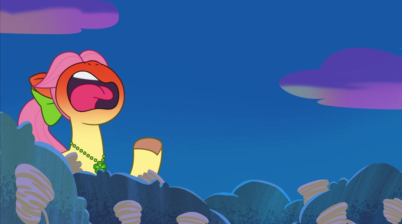 #2966273 - safe, screencap, posey bloom, earth pony, pony, g5, haunted ...