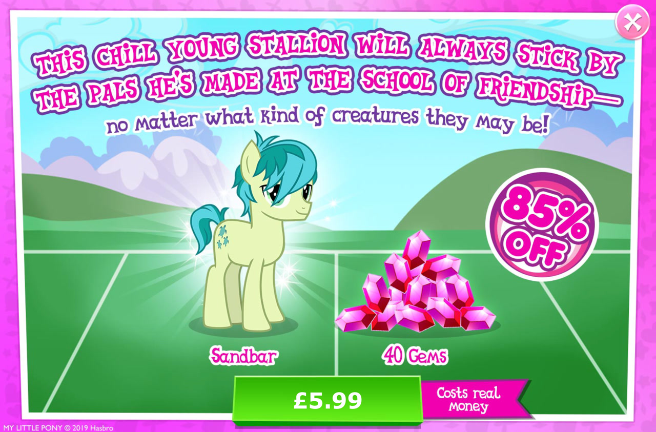 #2967549 - safe, gameloft, sandbar, earth pony, pony, g4, my little ...