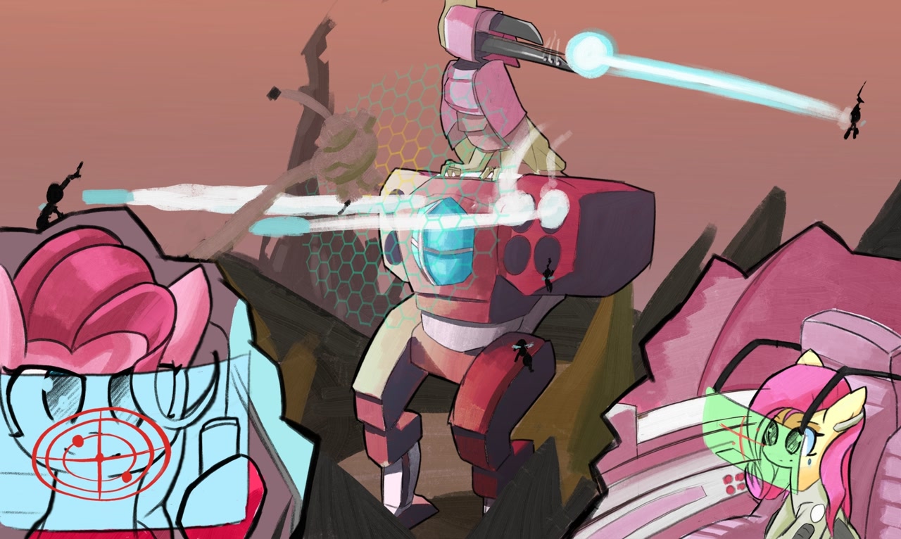 #2968814 - safe, artist:solid shrimp, fluttershy, pinkie pie ...