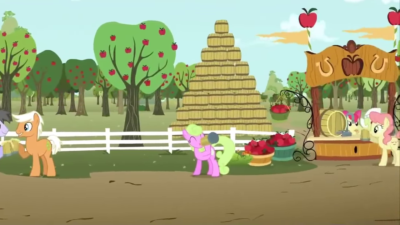 #2968821 - safe, screencap, apple bloom, applejack, big macintosh ...
