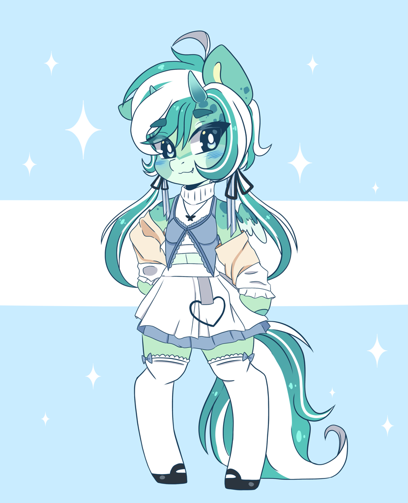 #2970008 - safe, artist:bizarre_pony, oc, oc only, oc:ditzy, pegasus ...