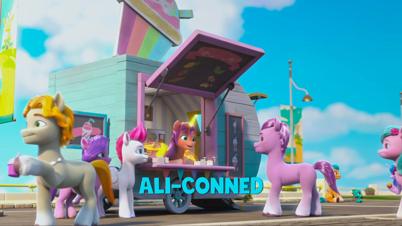 #2958854 - safe, screencap, dahlia, pipp petals, sunny starscout, zipp storm, earth pony ...