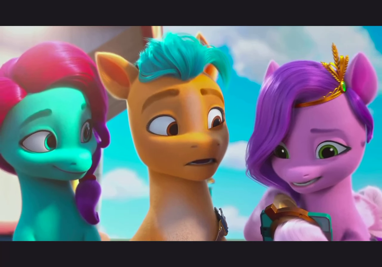 #2959073 - safe, screencap, hitch trailblazer, jazz hooves, pipp petals ...