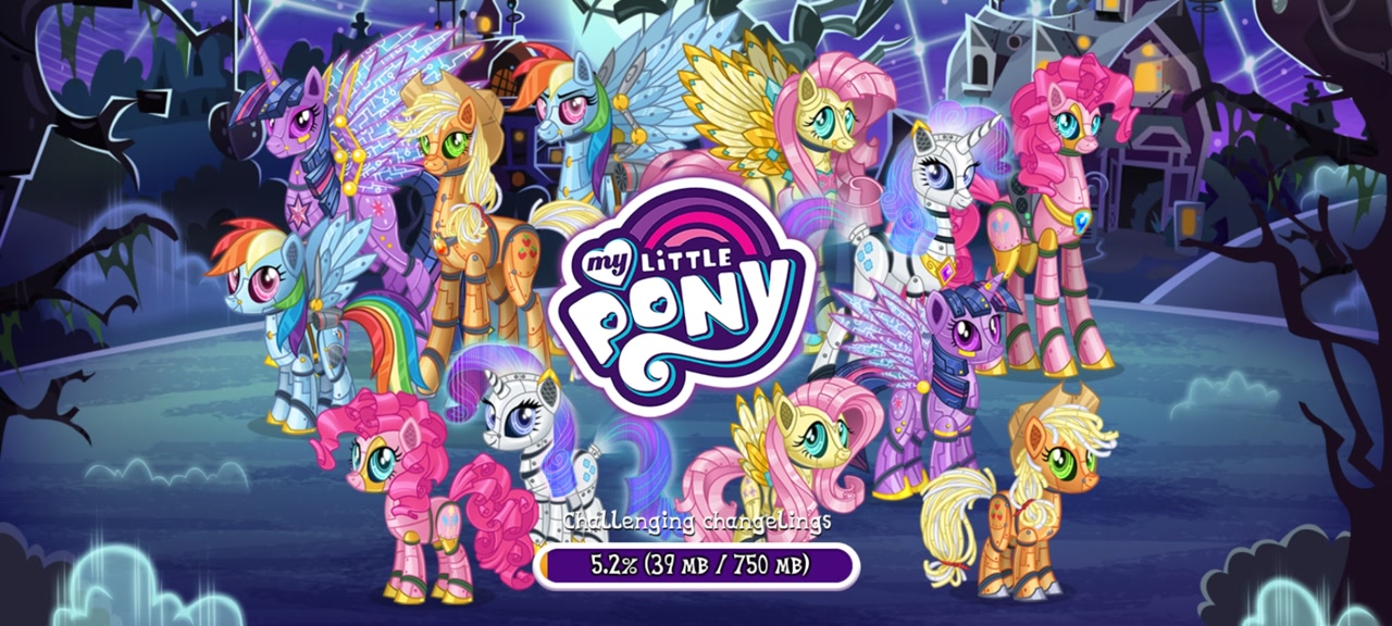 #2970752 - safe, gameloft, applejack, fluttershy, pinkie pie, rainbow ...