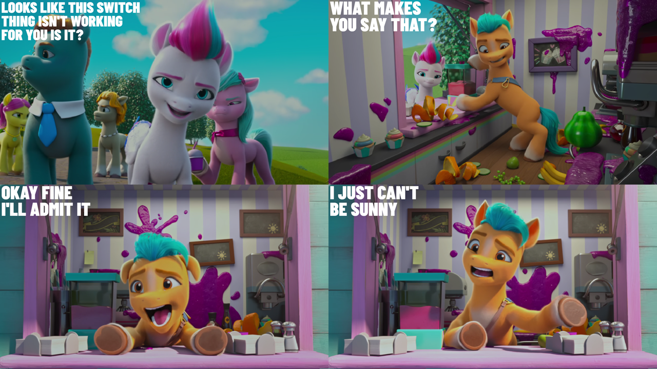 #2972523 - safe, edit, edited screencap, editor:quoterific, screencap, dahlia, hitch trailblazer ...