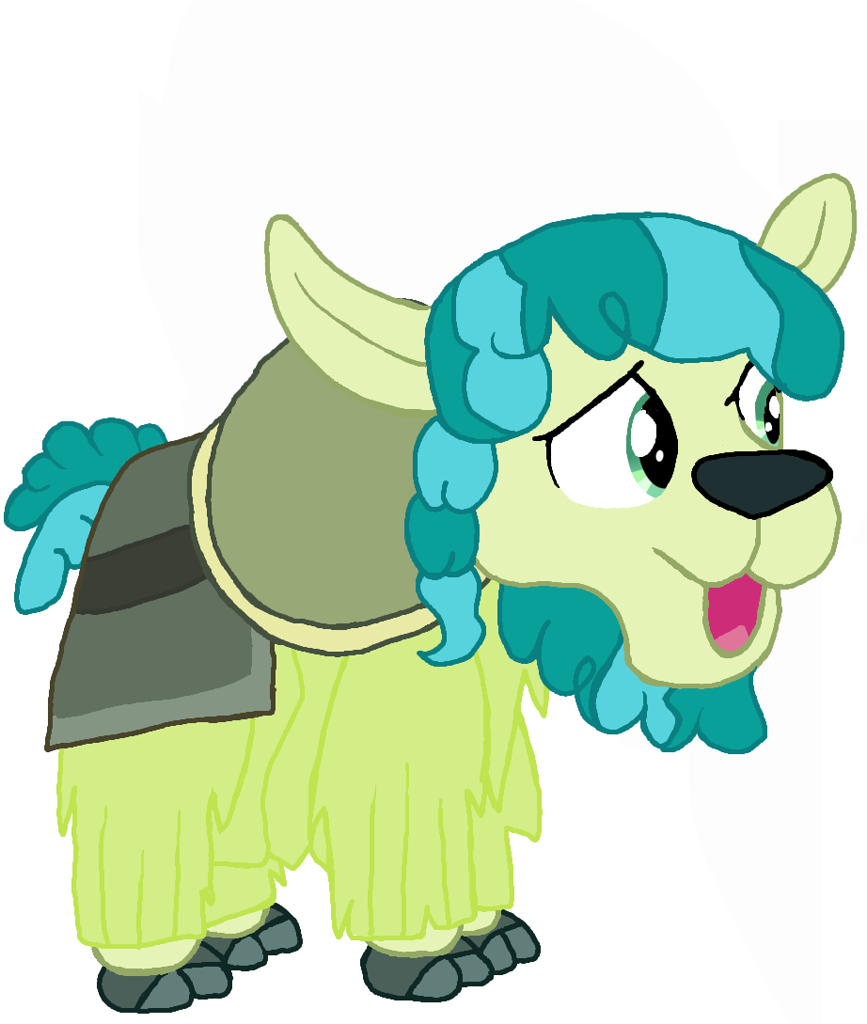 #2972684 - safe, artist:qjosh, sandbar, yak, g4, male, pony to yak ...