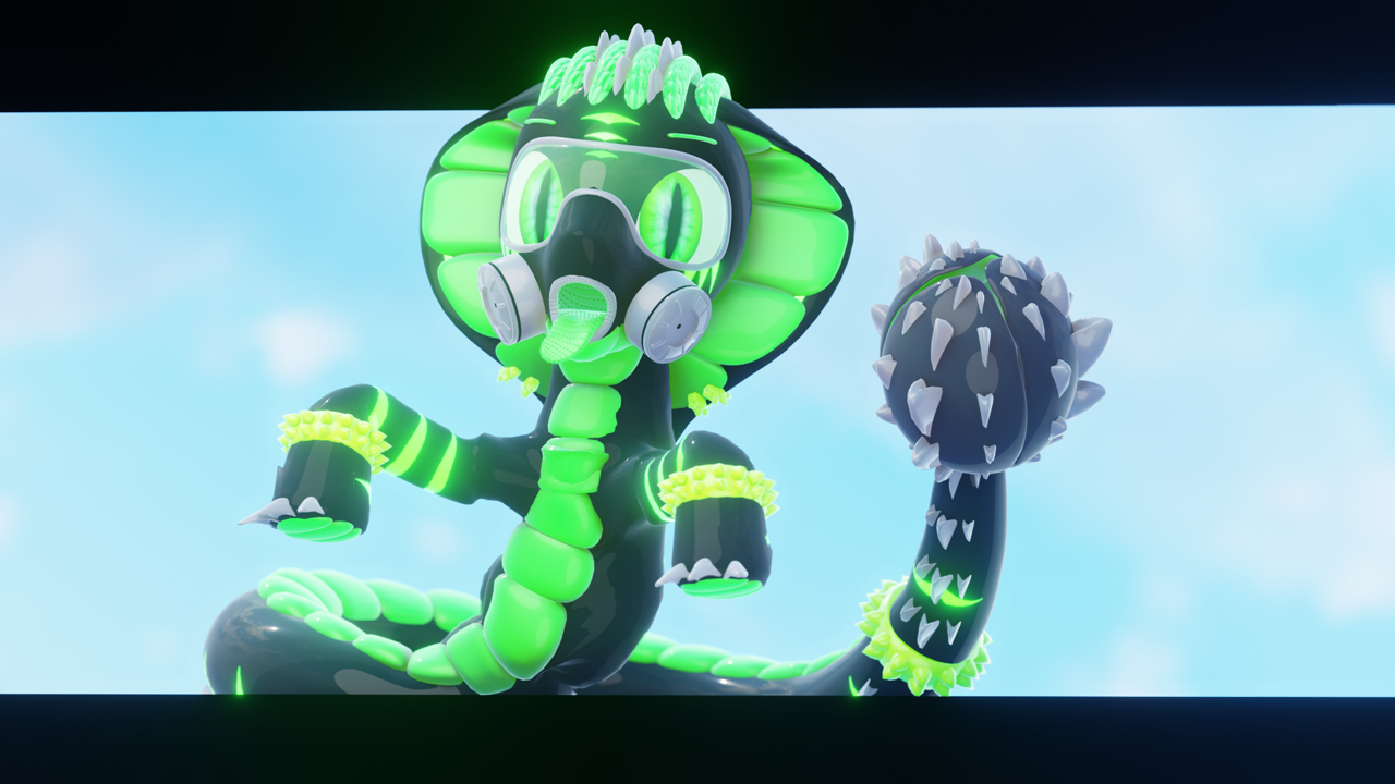 #2973198 - suggestive, artist:spectrum27, oc, oc only, oc:snalix, cobra ...