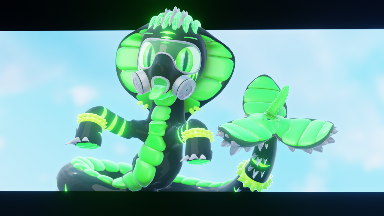 #2973744 - suggestive, artist:spectrum27, oc, oc only, oc:snalix, cobra ...