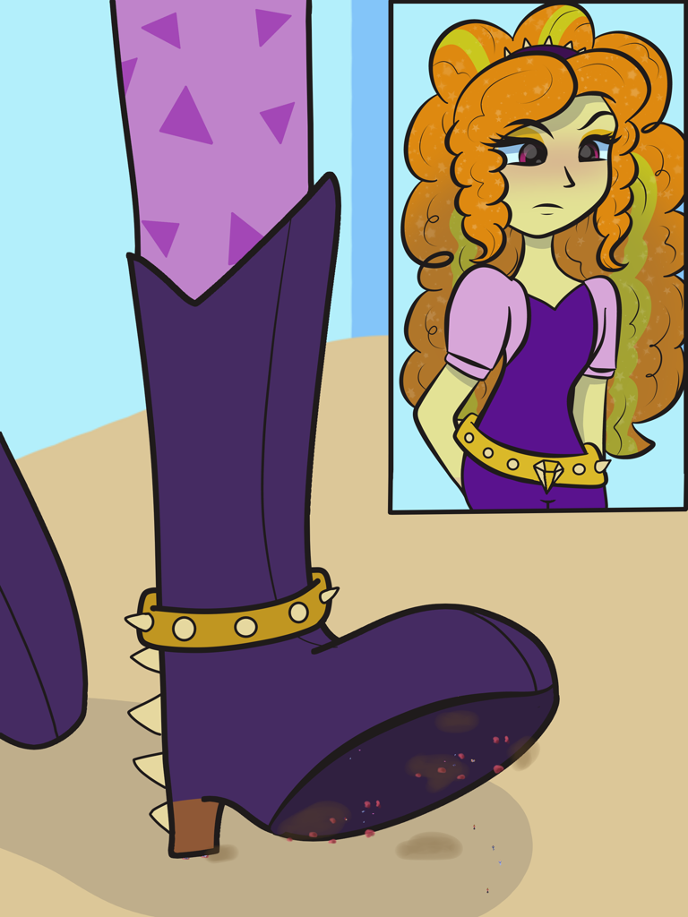 #2974028 - safe, artist:brandonthebronypony, adagio dazzle, human ...