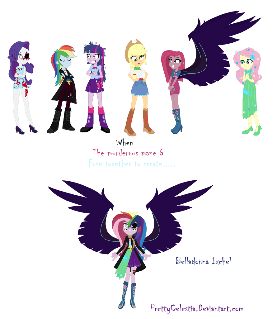 #2975610 - semi-grimdark, artist:prettycelestia, applejack, fluttershy ...