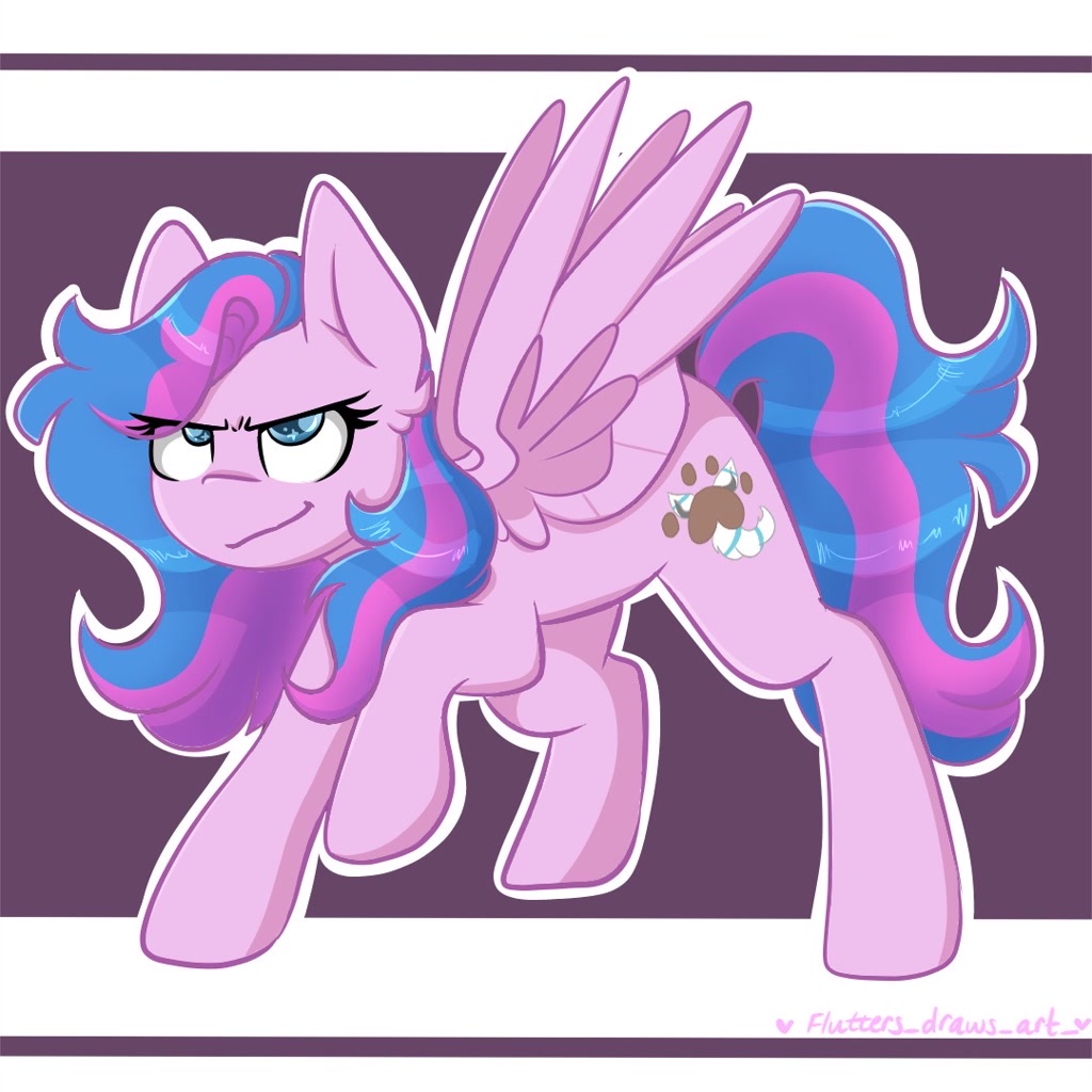 #2975975 - safe, artist:flutterpawss, oc, oc only, oc:flutters, pegasus ...