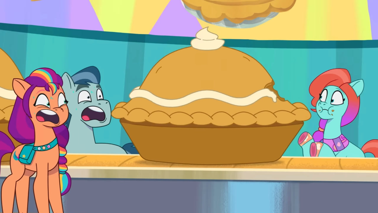 #2976890 - safe, screencap, jazz hooves, rufus, sunny starscout, earth ...