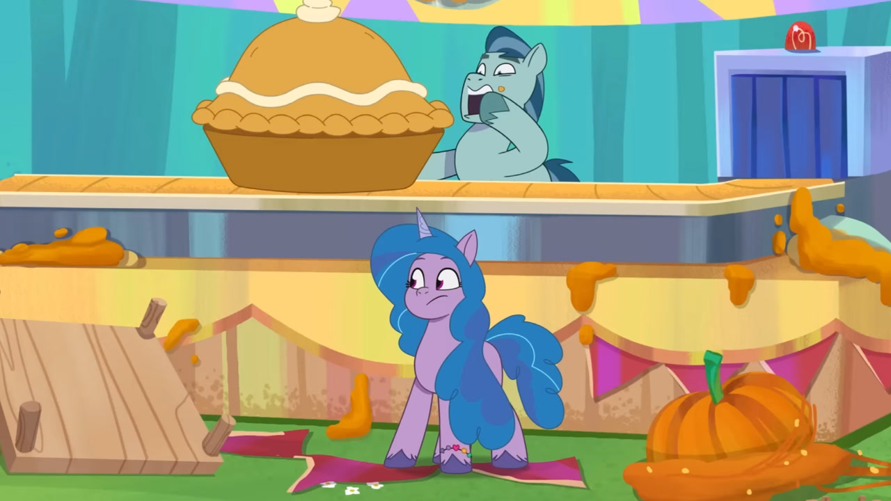 #2976921 - safe, screencap, izzy moonbow, rufus, earth pony, pony ...