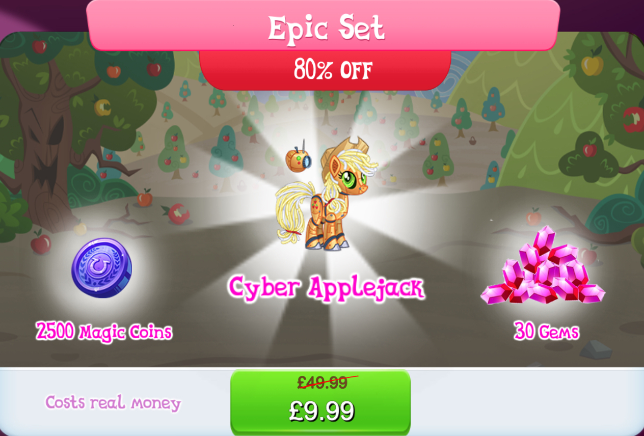 #2977404 - safe, gameloft, applejack, earth pony, pony, robot, robot ...
