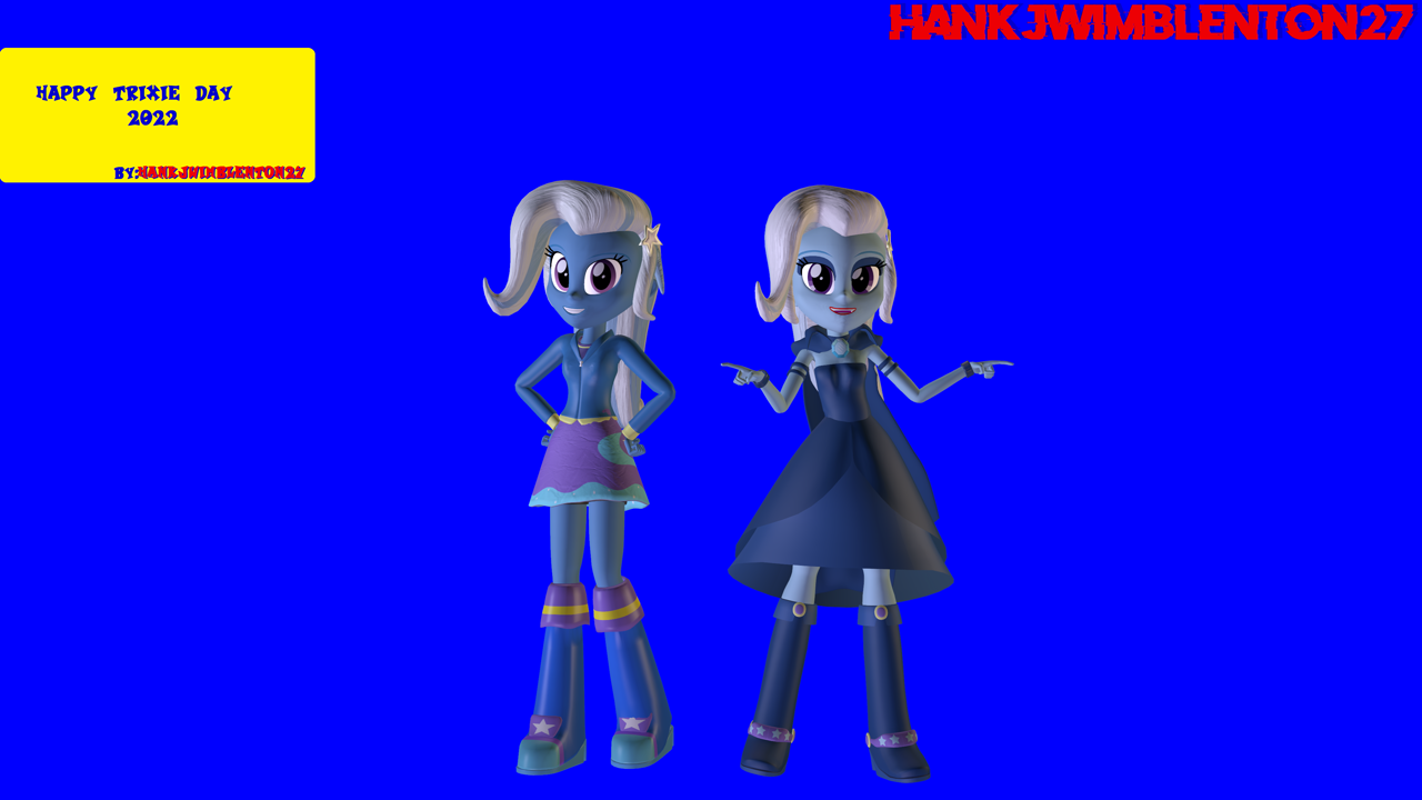 #2977502 - safe, artist:hankjwimblenton27, trixie, human, equestria ...