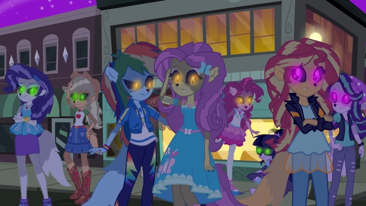 #2978380 - safe, artist:bluemario11, applejack, fluttershy, pinkie pie ...