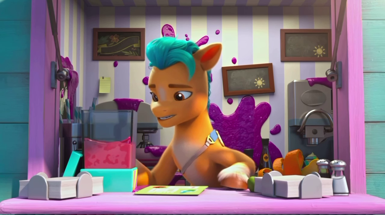 #2960158 - safe, screencap, dahlia, golden waves, hitch trailblazer ...