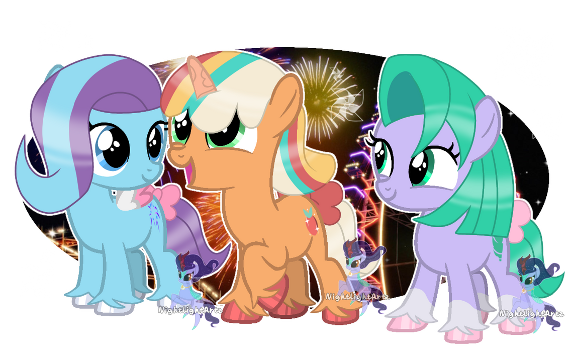 #2961091 - safe, artist:nightlightartz, glory (g5), peach fizz ...