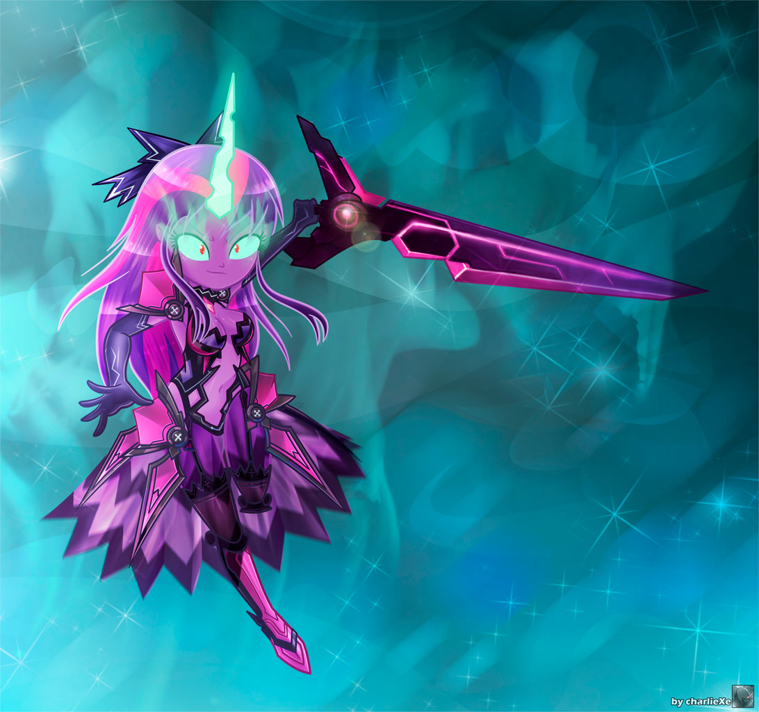 #2962038 - safe, artist:charliexe, sci-twi, twilight sparkle, human ...