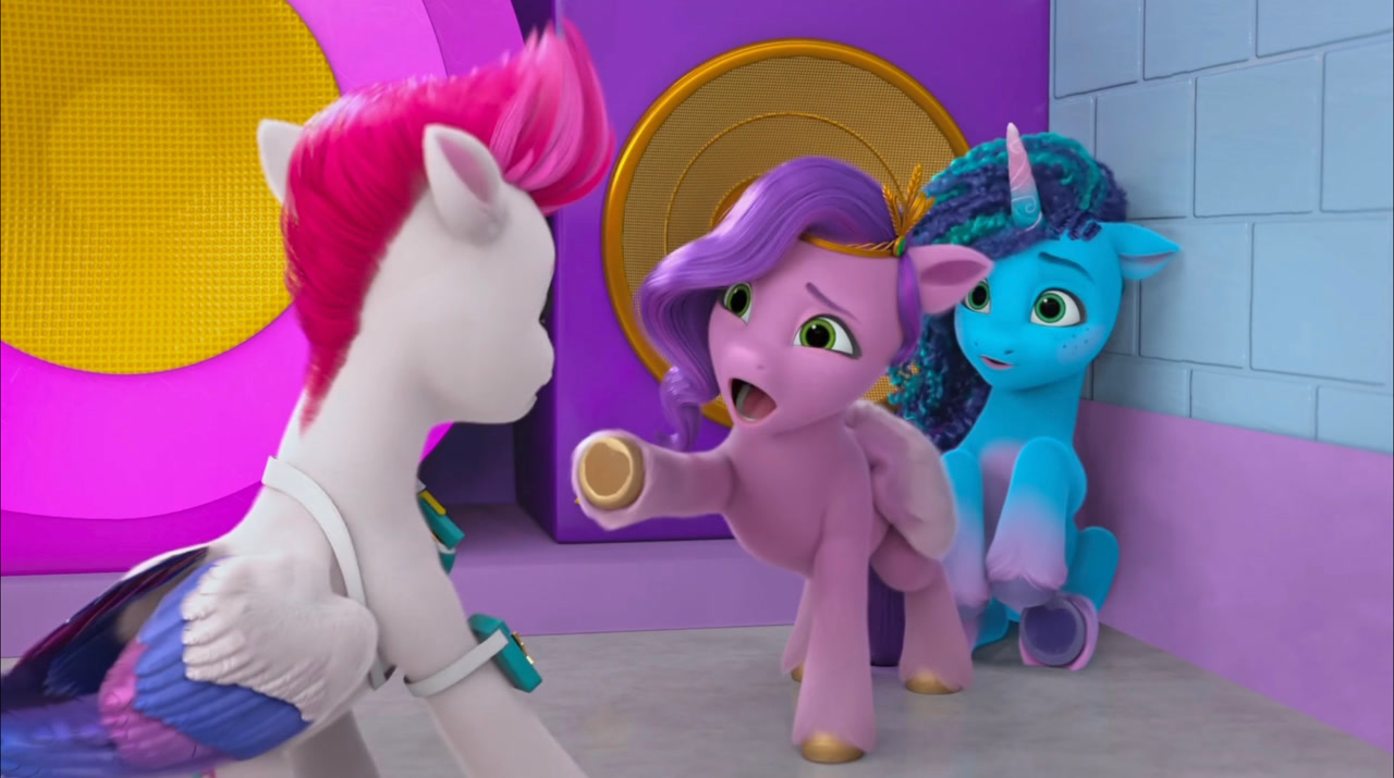 #2962106 - safe, screencap, misty brightdawn, pipp petals, zipp storm, pegasus, pony, unicorn ...