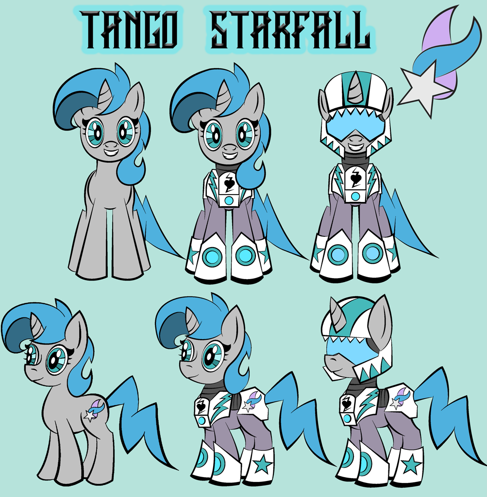 #2962484 - safe, artist:vareb, oc, oc:tango starfall, pony, unicorn, armor, coa, cute, female ...
