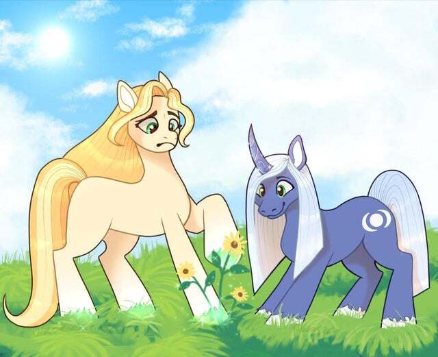 #2962986 - safe, artist:kokorokinda, oc, oc only, oc:elytra, oc:moon ...