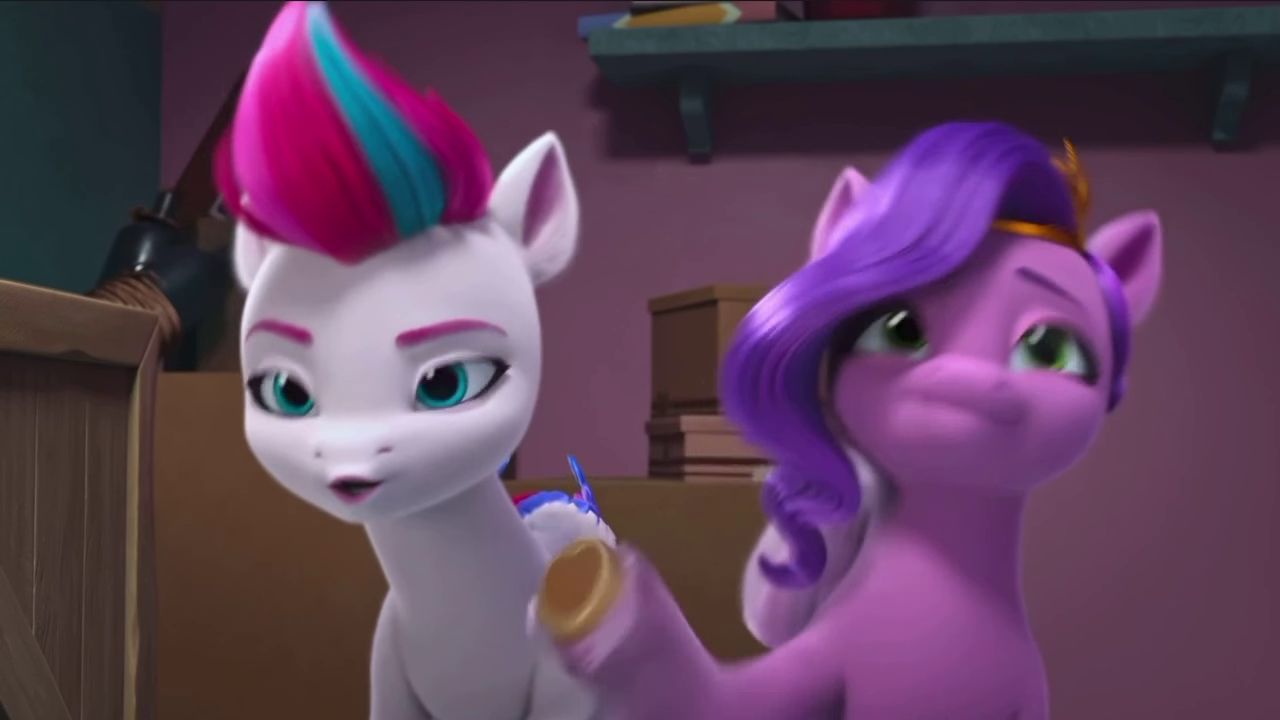 #2963227 - safe, screencap, hitch trailblazer, pipp petals, sparky sparkeroni, sunny starscout ...