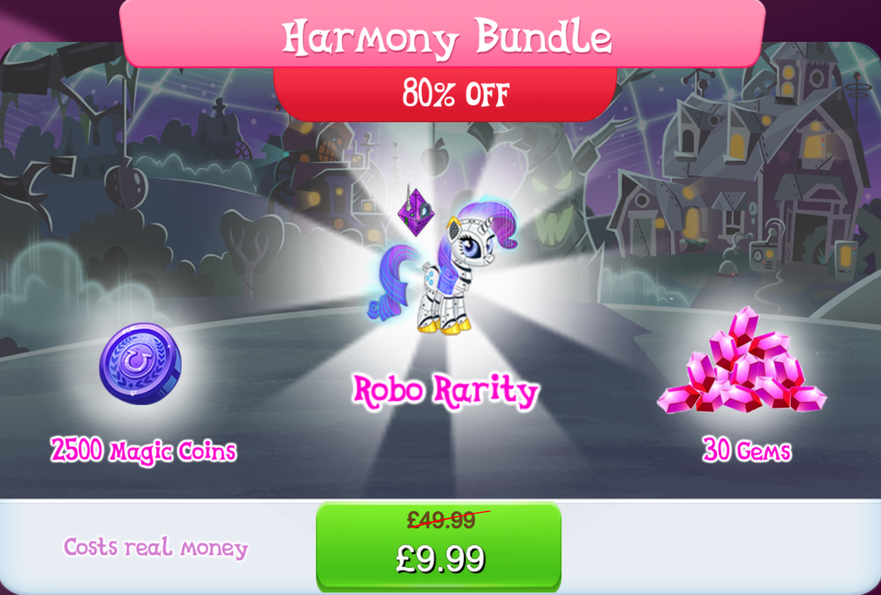 #2978889 - safe, gameloft, rarity, pony, robot, robot pony, unicorn, g4 ...
