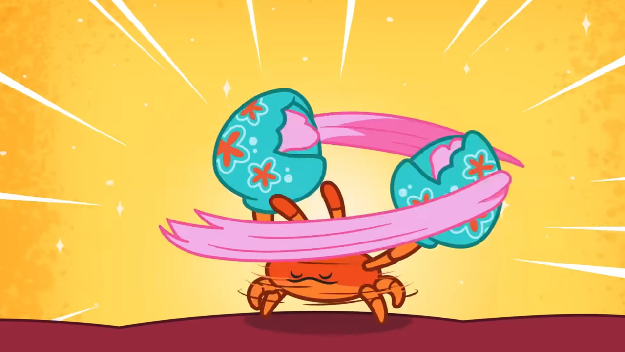 #2984897 - safe, screencap, mcsnips-a-lot, crab, baby critters, g5, my ...