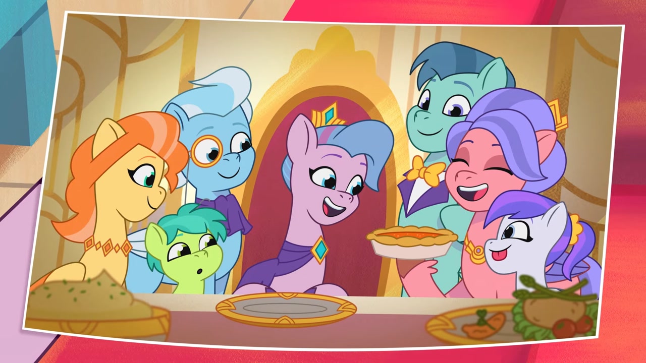 #2985003 - safe, screencap, cherry flyaway, queen haven, pegasus, pony ...