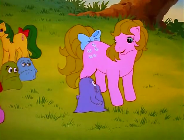 #2985109 - safe, screencap, magic star, shady, wishful, bushwoolie, earth pony, pony, g1, my ...