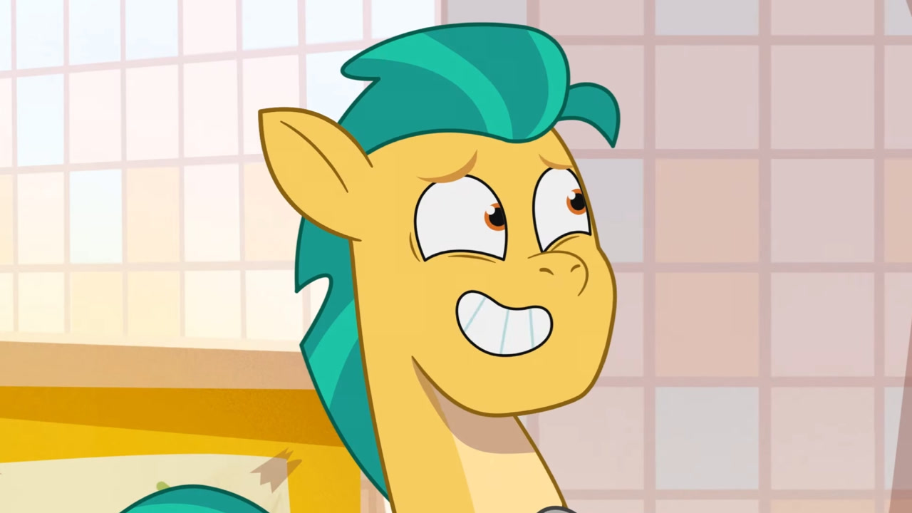 #2985586 - safe, screencap, hitch trailblazer, earth pony, pony, g5 ...