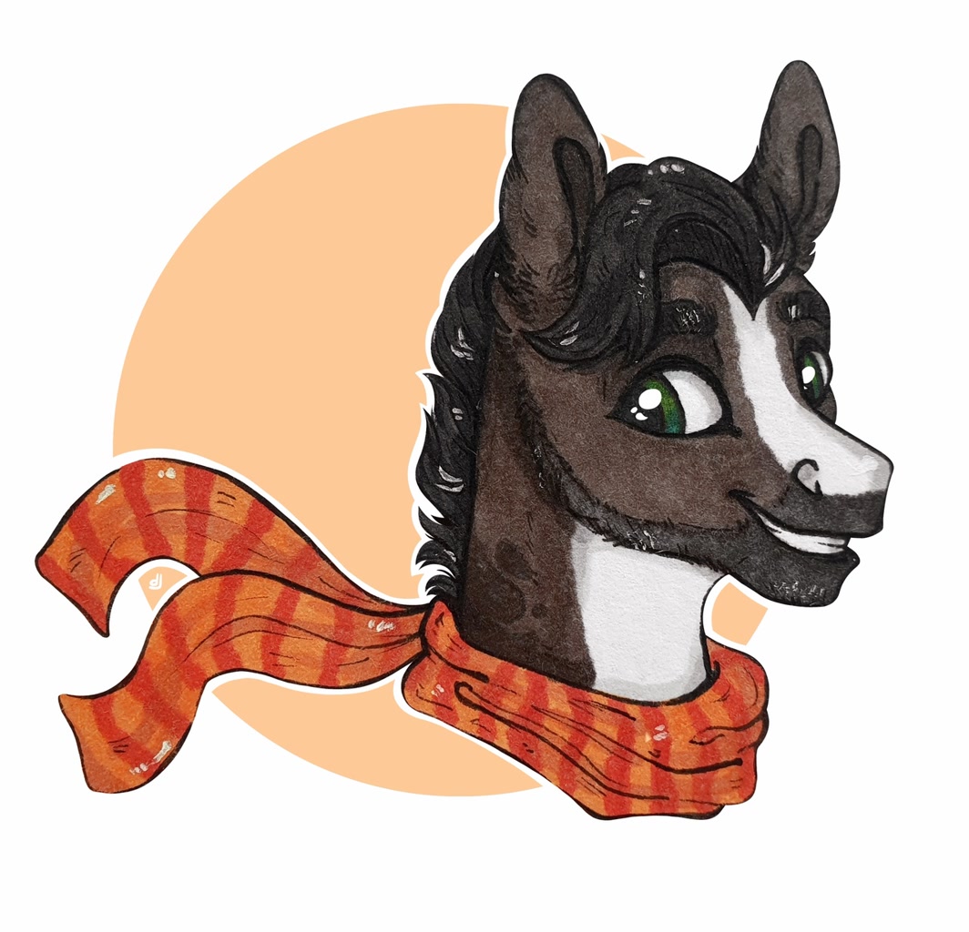 #2985667 - safe, artist:skior, oc, oc only, pony, bust, clothes, male ...