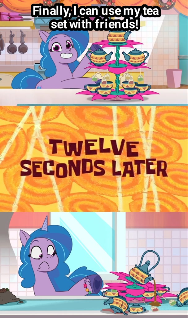 #2986968 - safe, edit, edited screencap, screencap, izzy moonbow, pony ...