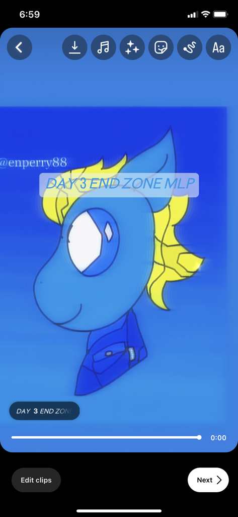 #2988790 - safe, artist:enperry88, end zone, crystal pony, earth pony ...