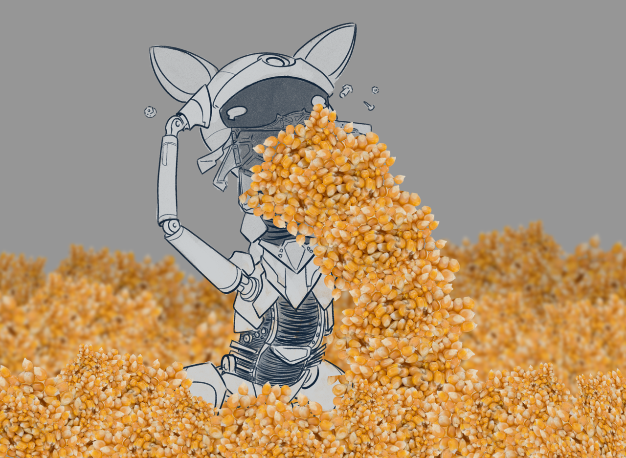 #2989016 - safe, artist:stray prey, oc, oc only, oc:runtime, pony, robot, robot pony, solo ...