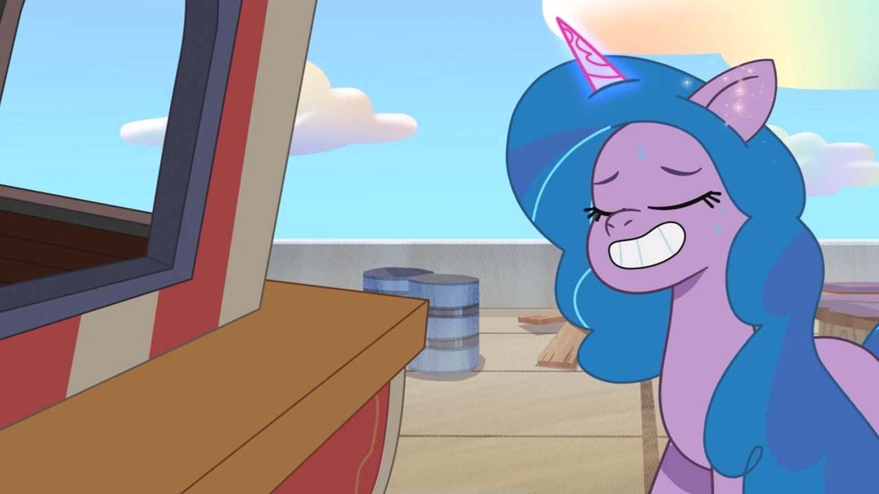 #2989917 - safe, screencap, izzy moonbow, pony, unicorn, g5, my little ...