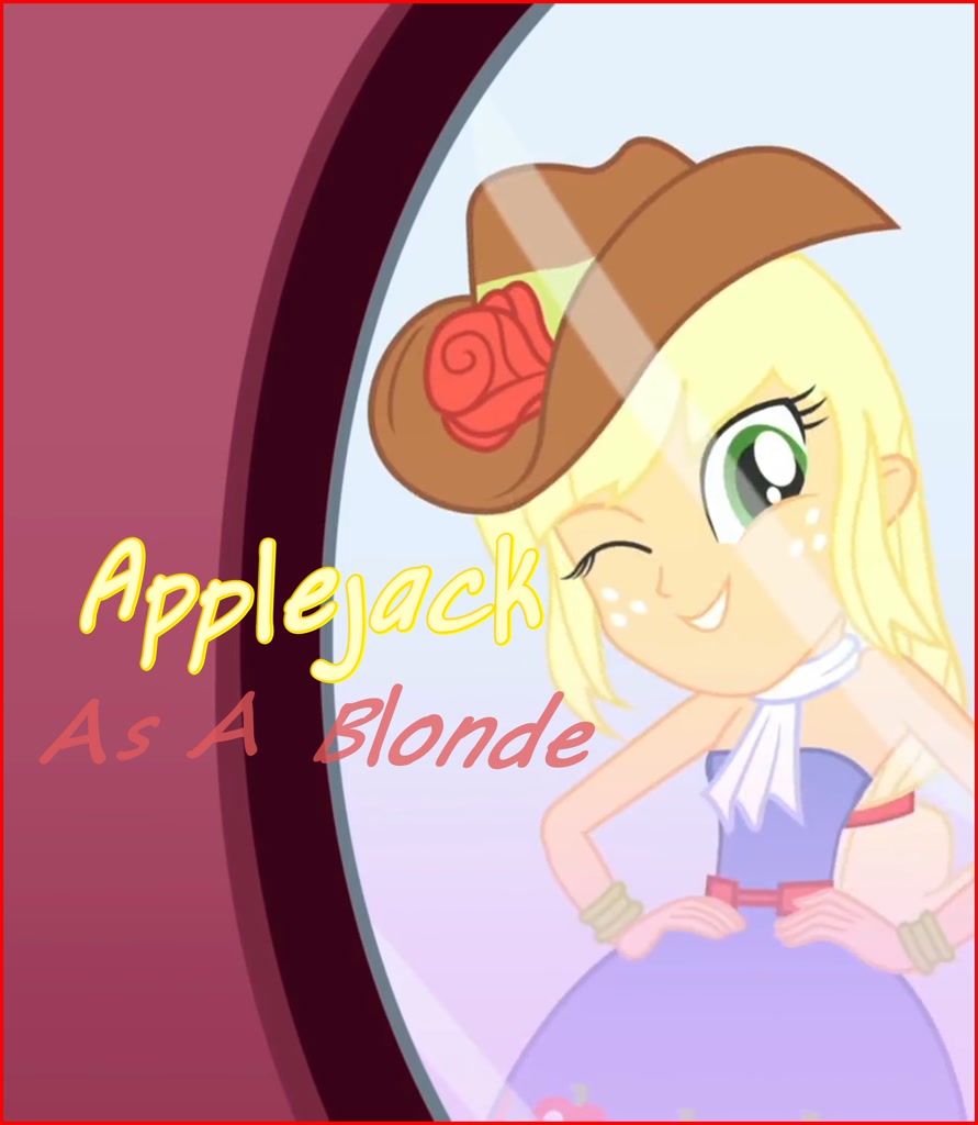 #2990187 - safe, applejack, human, equestria girls, g4, make up shake ...