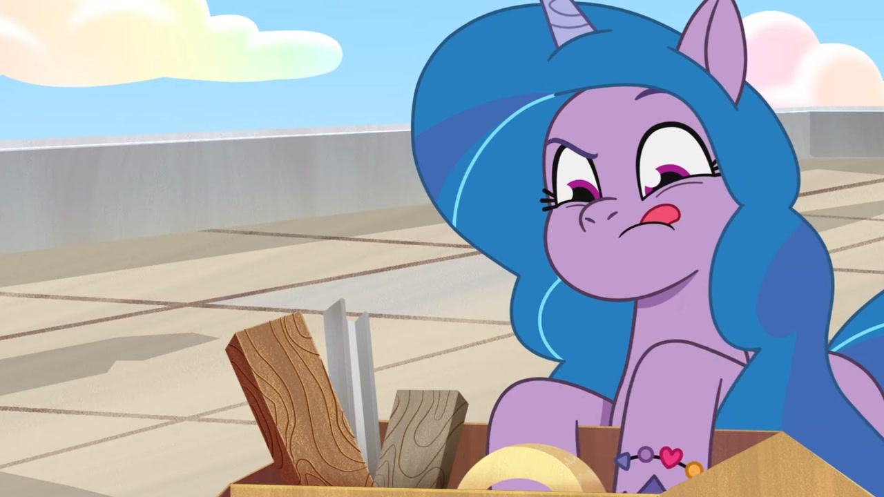 #2990695 - safe, screencap, izzy moonbow, pony, unicorn, g5, my little ...