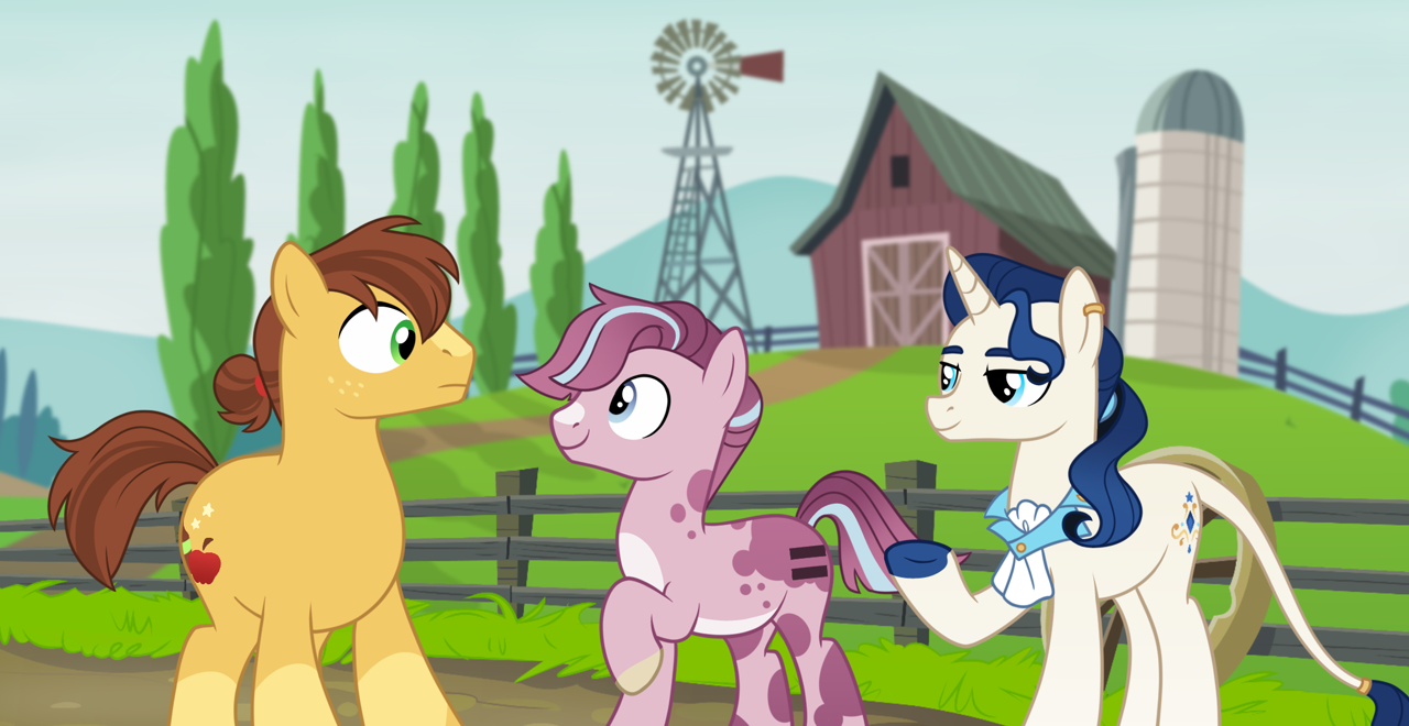 #2990921 - safe, alternate version, artist:glowfangs, applejack, pinkie ...