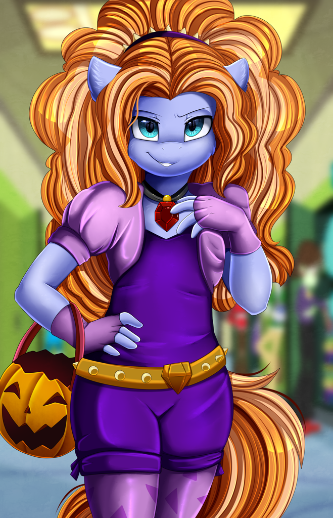 #2979651 - safe, artist:pridark, adagio dazzle, oc, oc only, oc:beach ...