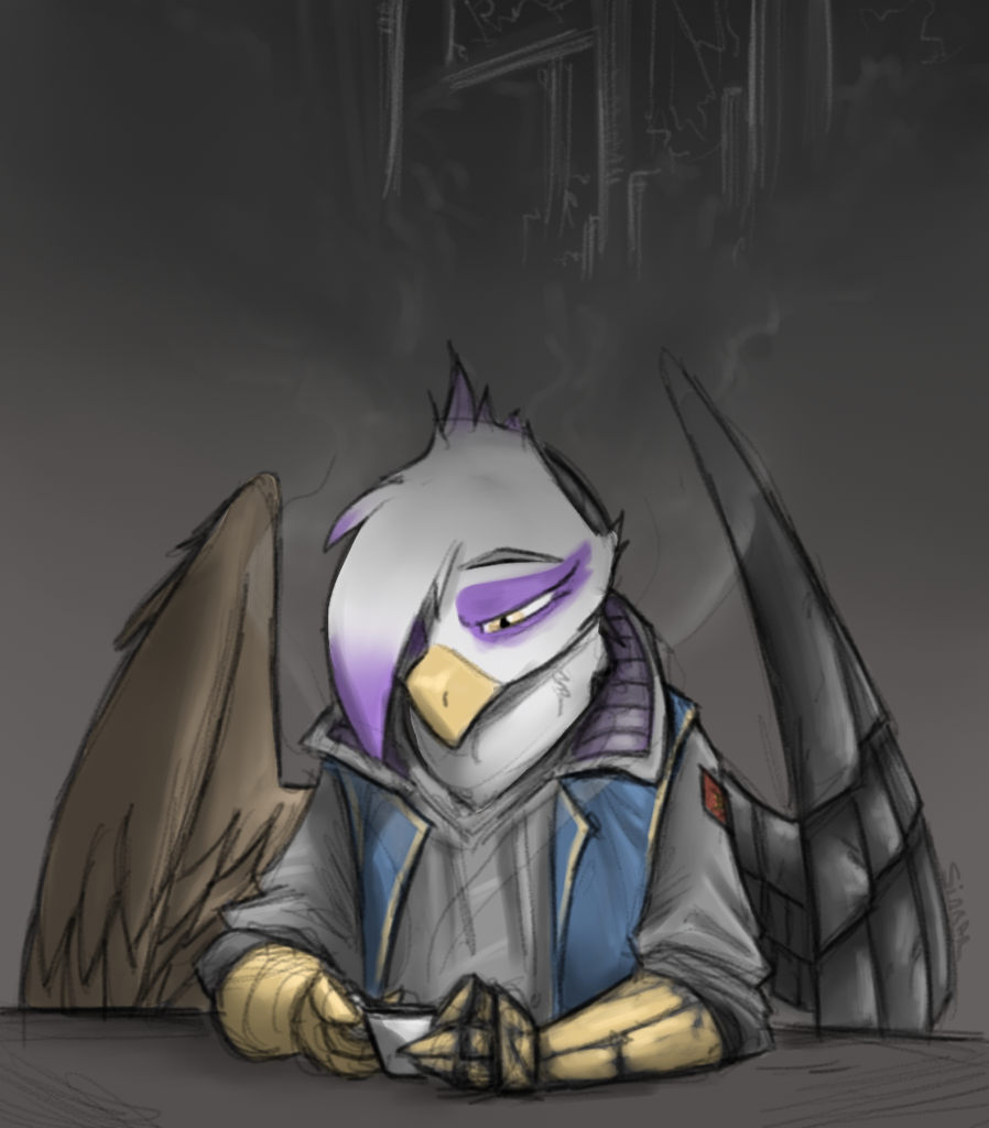 #2979775 - safe, artist:sinrar, gilda, cyborg, griffon, g4, amputee ...