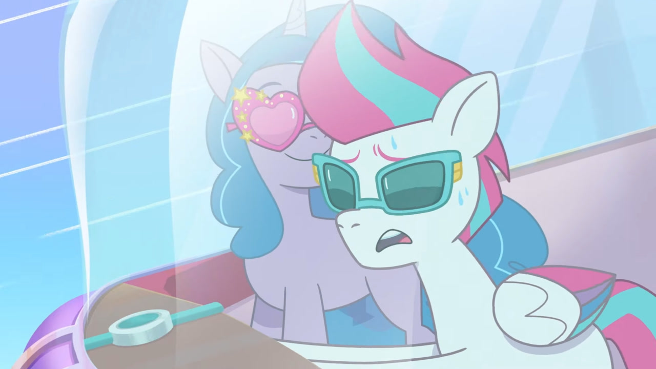 #2991442 - safe, screencap, izzy moonbow, zipp storm, pegasus, pony ...
