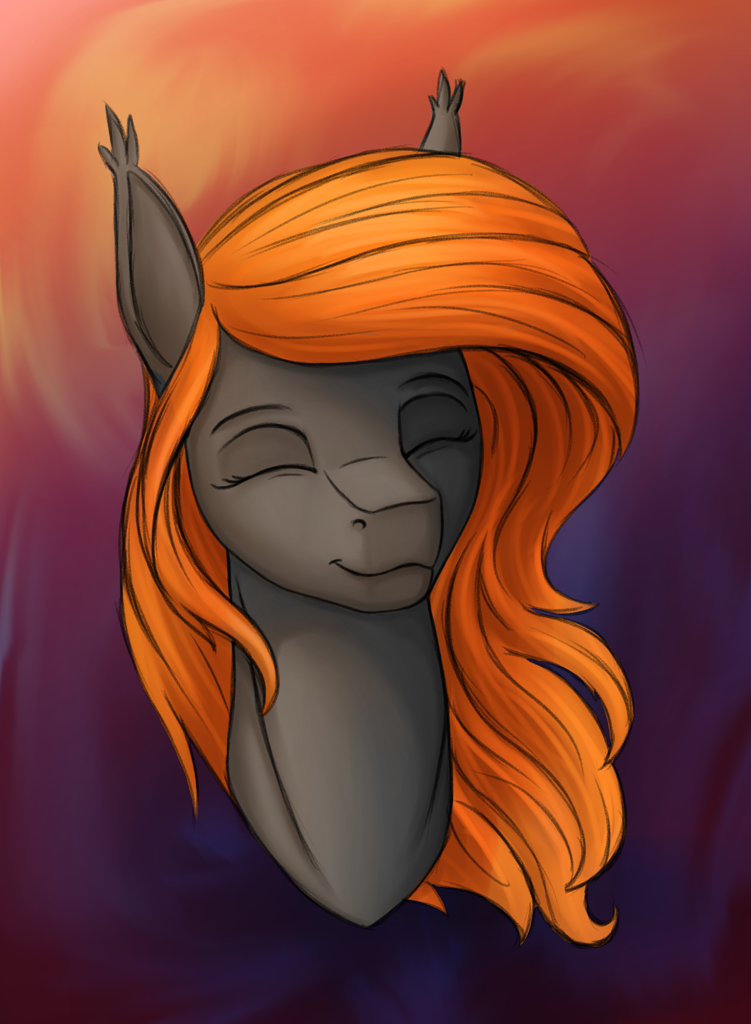 #2993210 - safe, artist:stray prey, oc, oc only, oc:flare, bat pony, pony, bat pony oc, solo ...