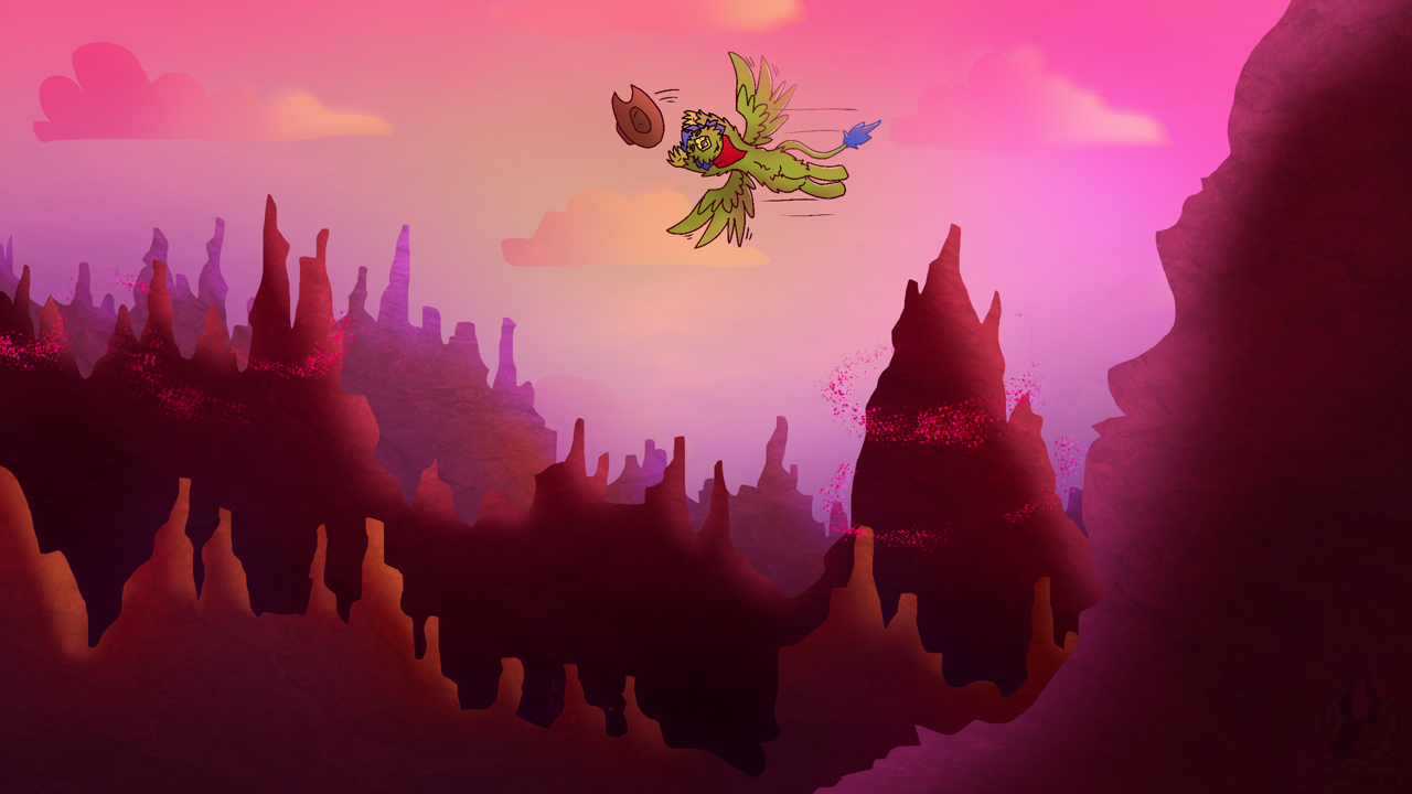 #2993792 - safe, artist:sorajona, oc, oc only, oc:green storm, griffon ...