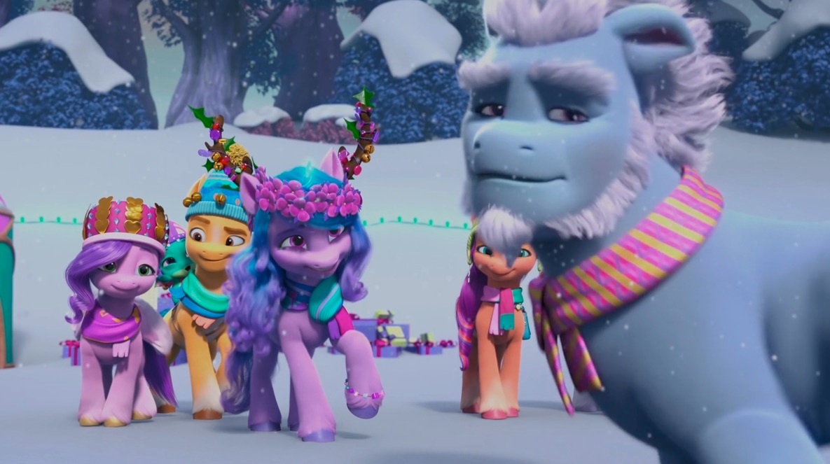 #2994285 - safe, screencap, alphabittle blossomforth, hitch trailblazer ...